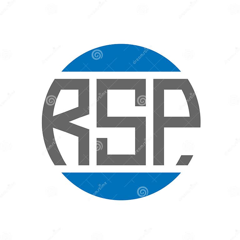 RSP Letter Logo Design on White Background. RSP Creative Initials ...