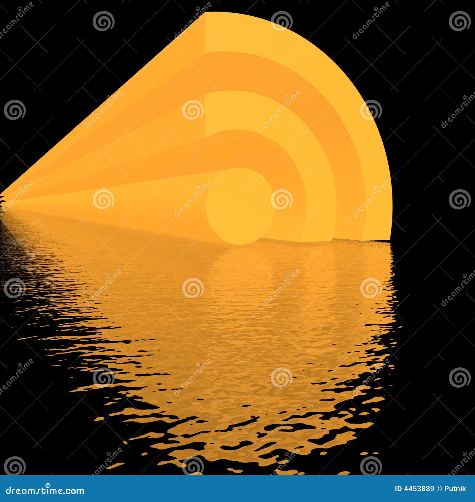 Rss editorial stock image. Illustration of golden, perspective - 4453889