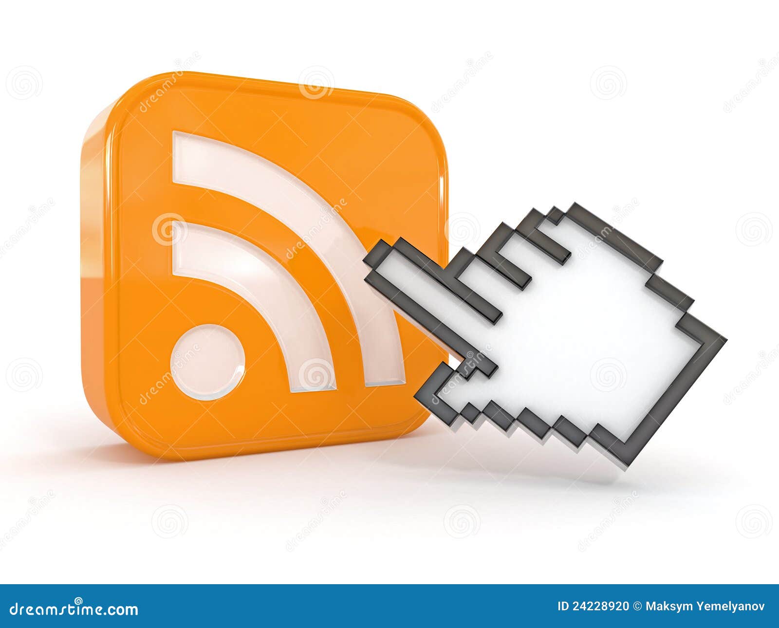 Web Feed Format Symbols Vector Illustration | CartoonDealer.com #13818496