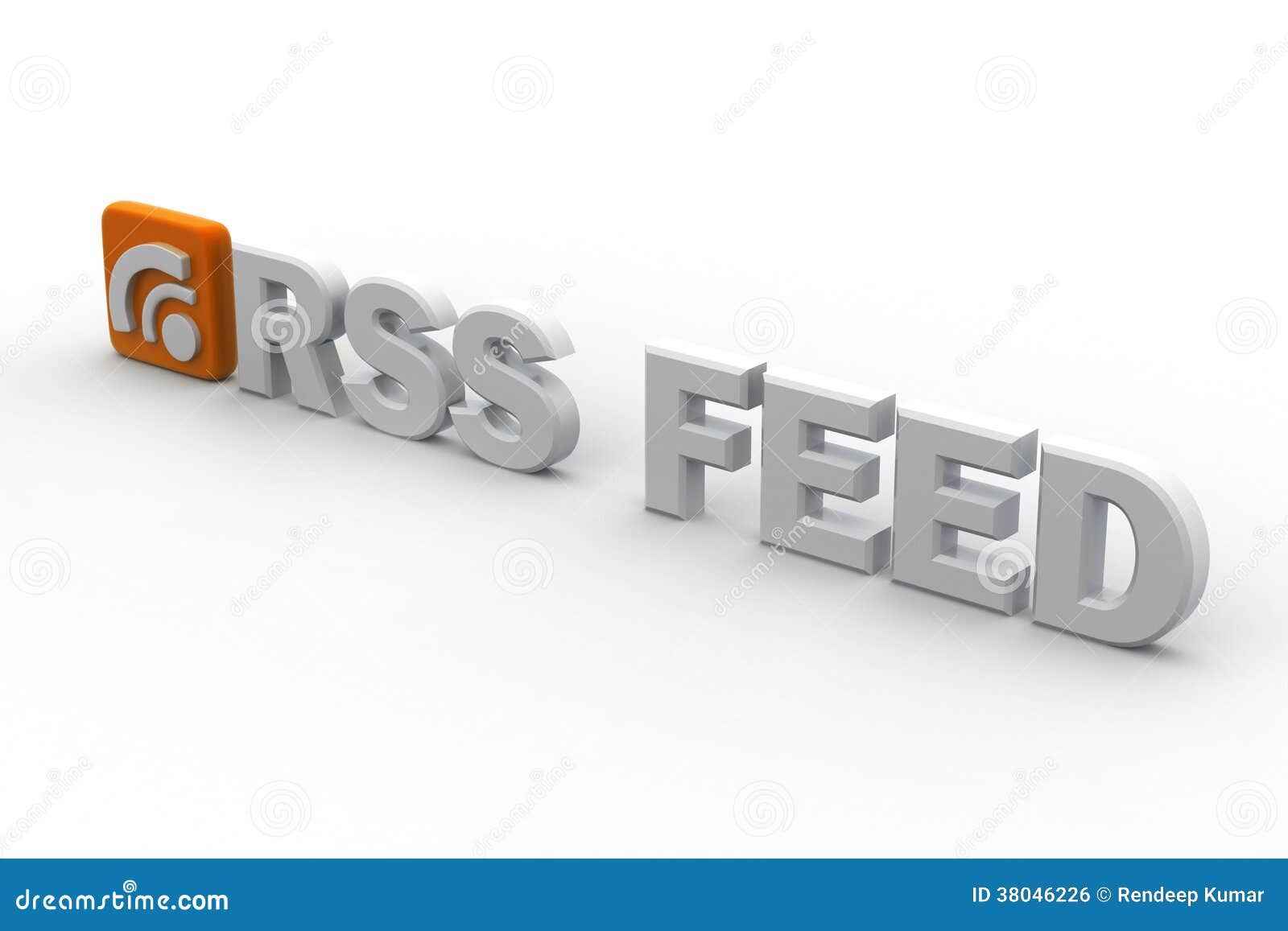 RSS feed sign stock illustration. Illustration of icon - 38046226