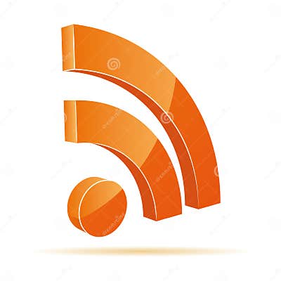 RSS icon editorial image. Illustration of feed, button - 11993705