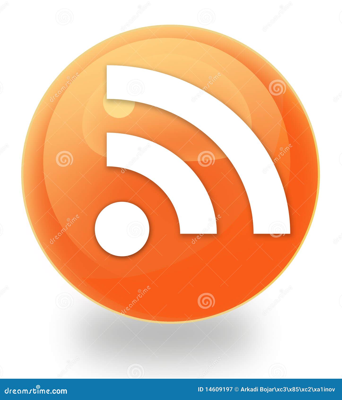 Rss icon editorial photography. Illustration of detail - 14609197