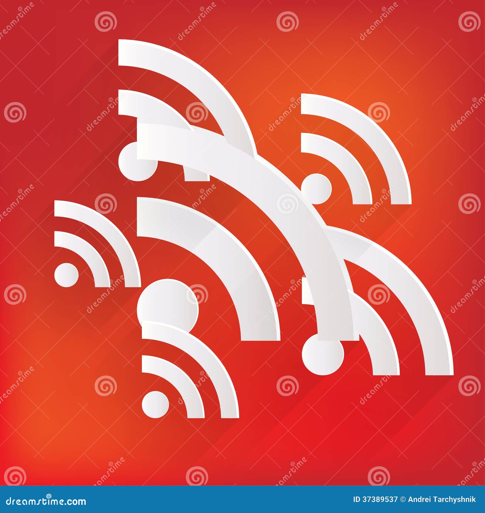Rss icon, news symbol stock vector. Illustration of channel - 37389537