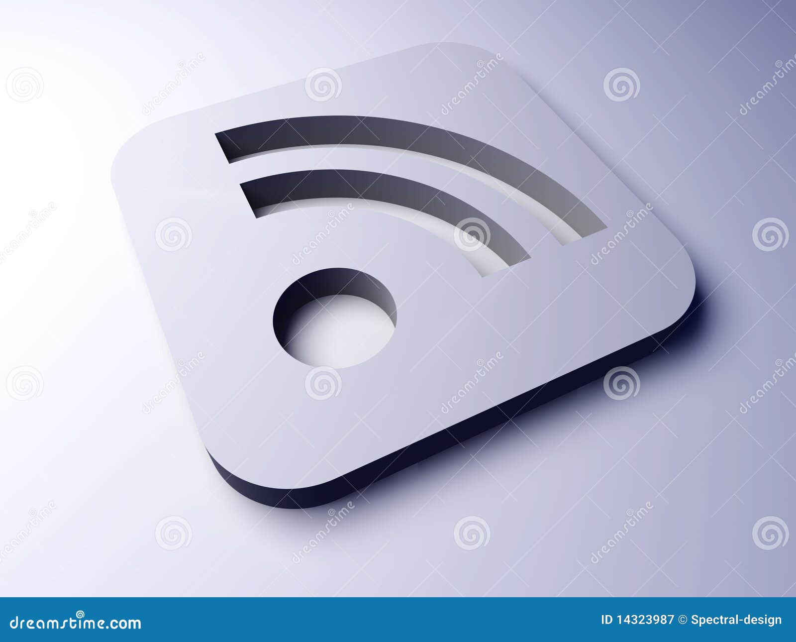 RSS Symbol stock illustration. Illustration of feed, media - 14323987