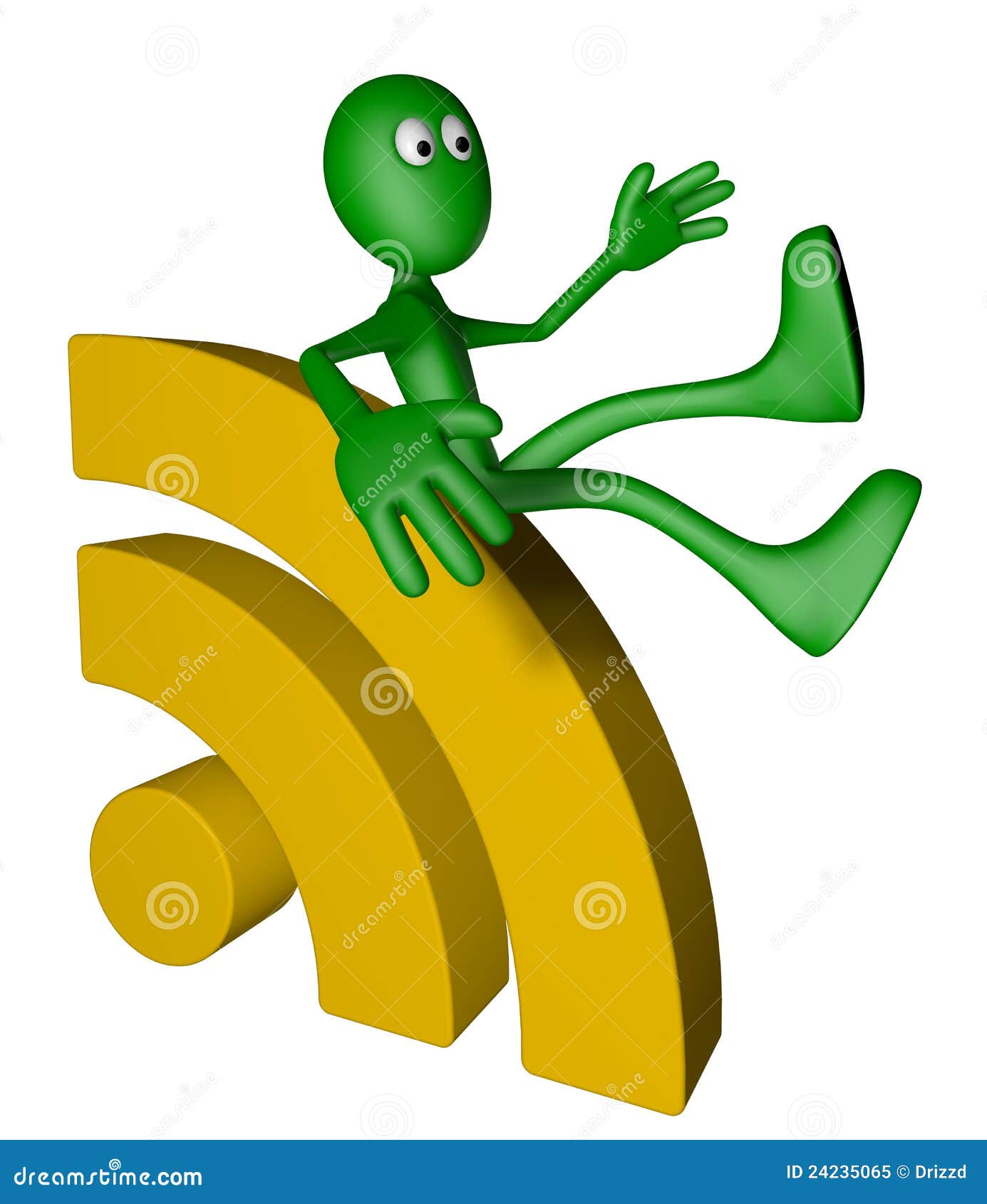 Rss symbol stock illustration. Illustration of cartoon - 24235065