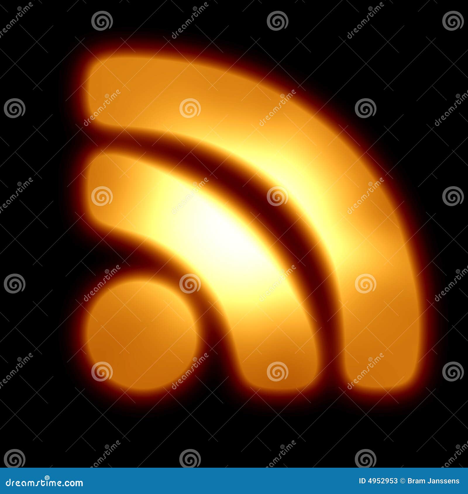 RSS symbol editorial stock photo. Illustration of yellow - 4952953