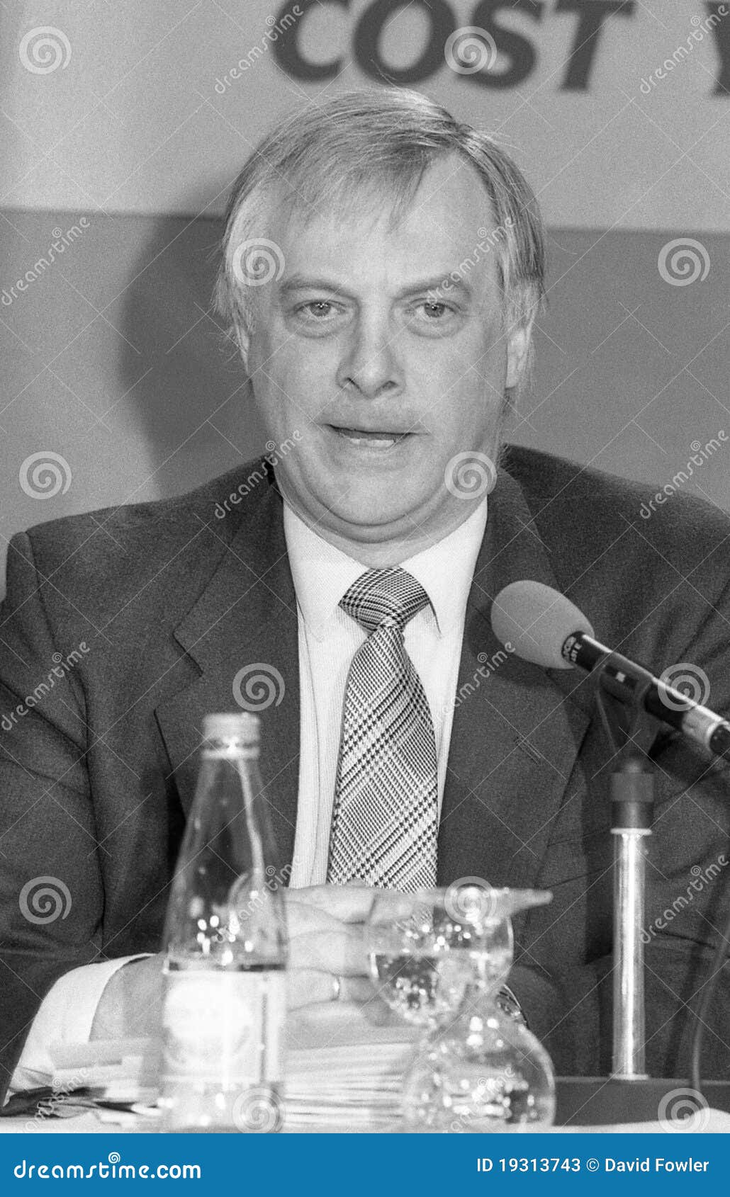 Rt.Hon. Christopher Patten editorial stock photo. Image of conference ...