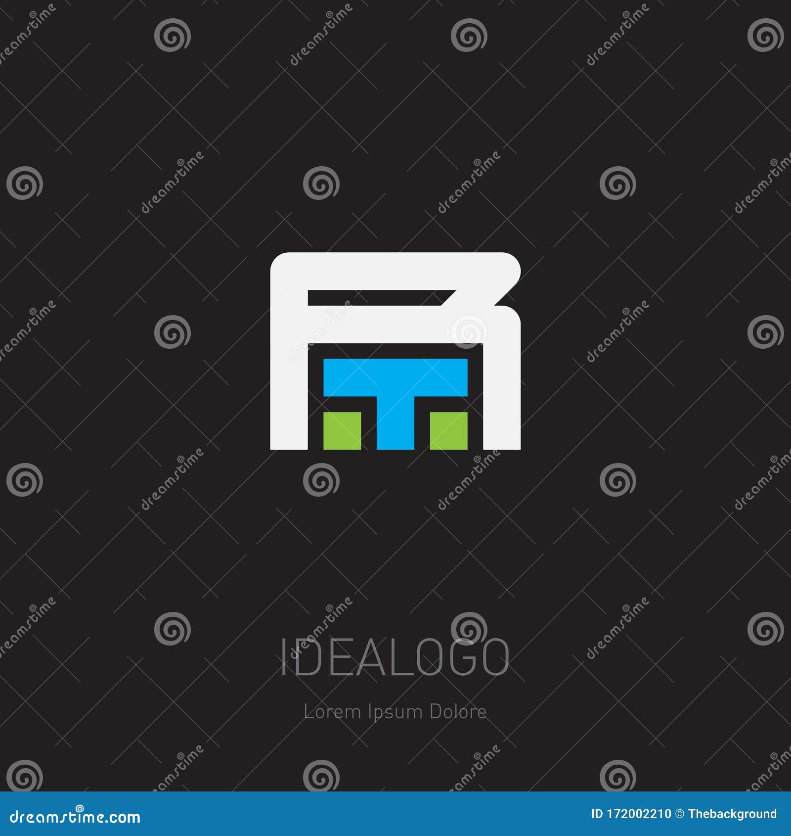RT - Monogram or Logotype. R and T - Logo for a Tech Startup Stock ...