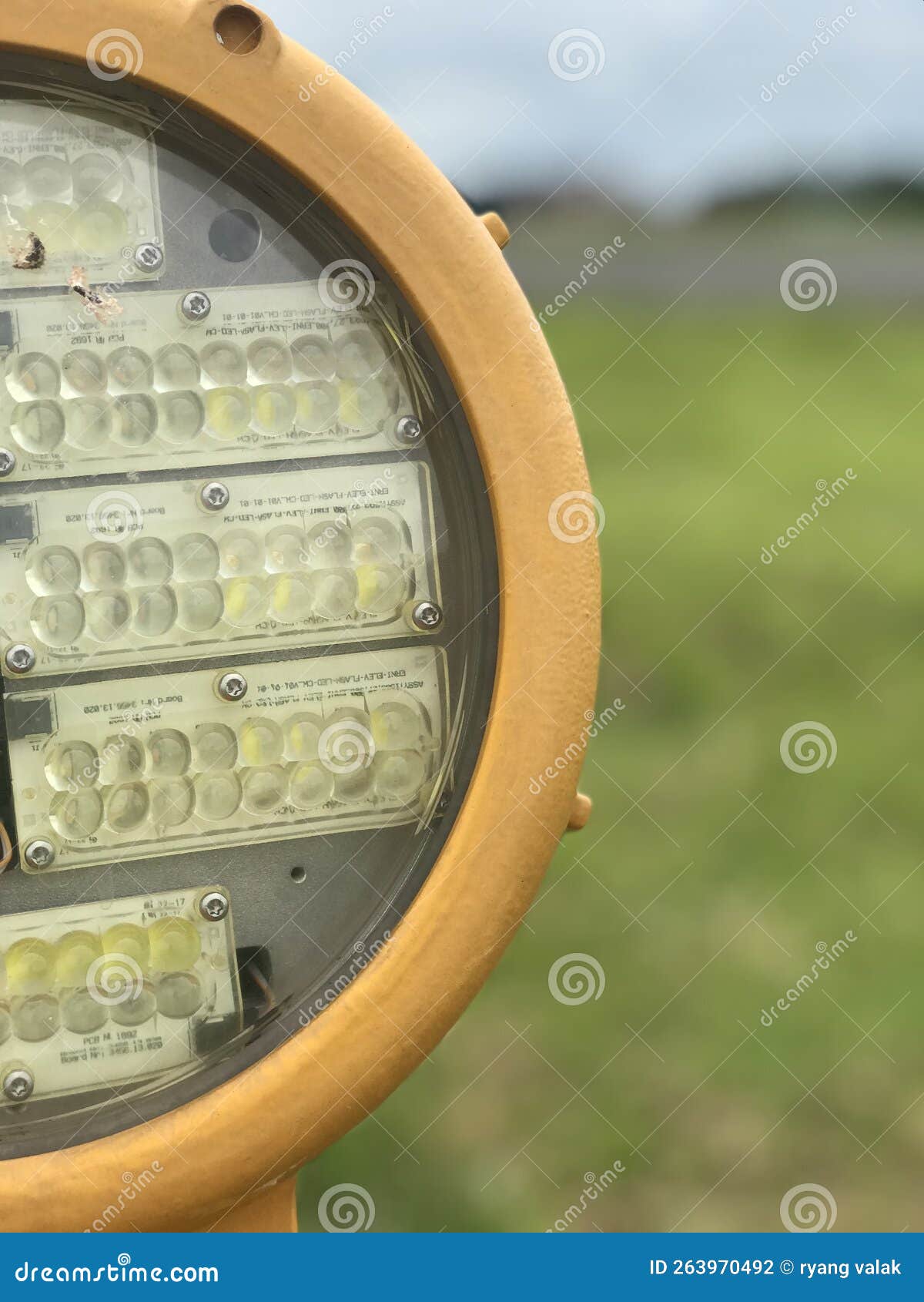 RTIL lights stock photo. Image of sign, runway, lights - 263970492