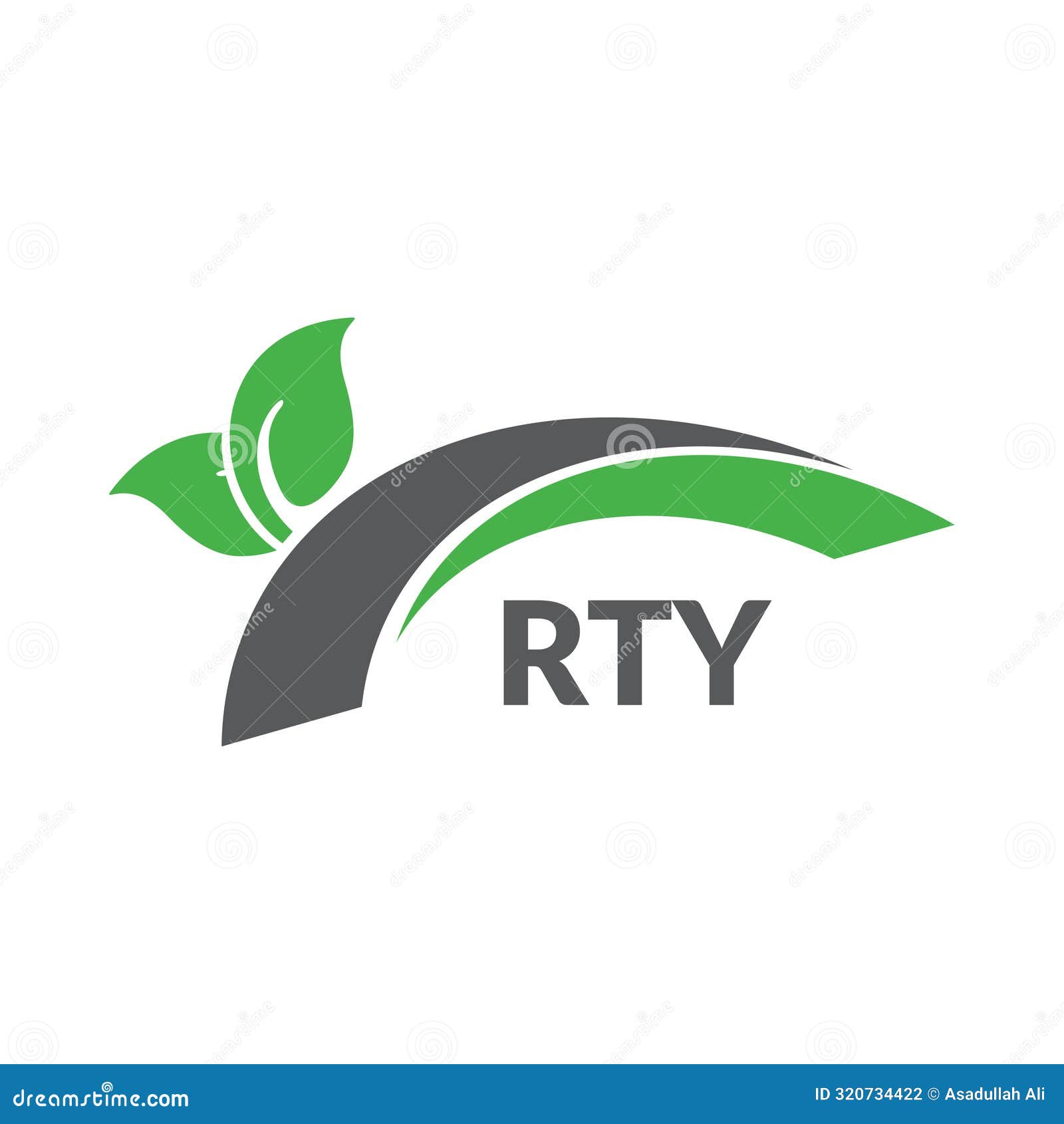 RTY Letter Logo Design on White Background. Creative Modern RTY Letter ...