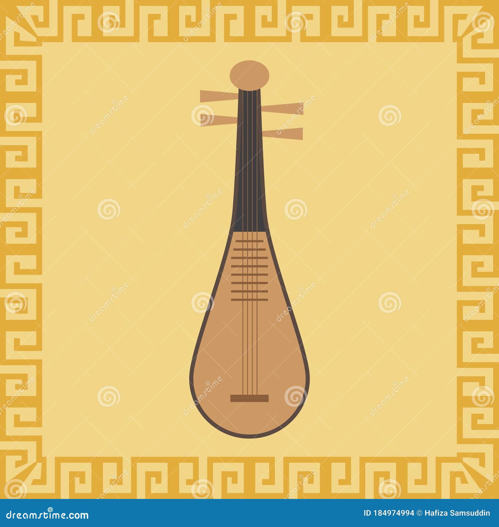 Ruan. Vector Illustration Decorative Design Stock Illustration ...