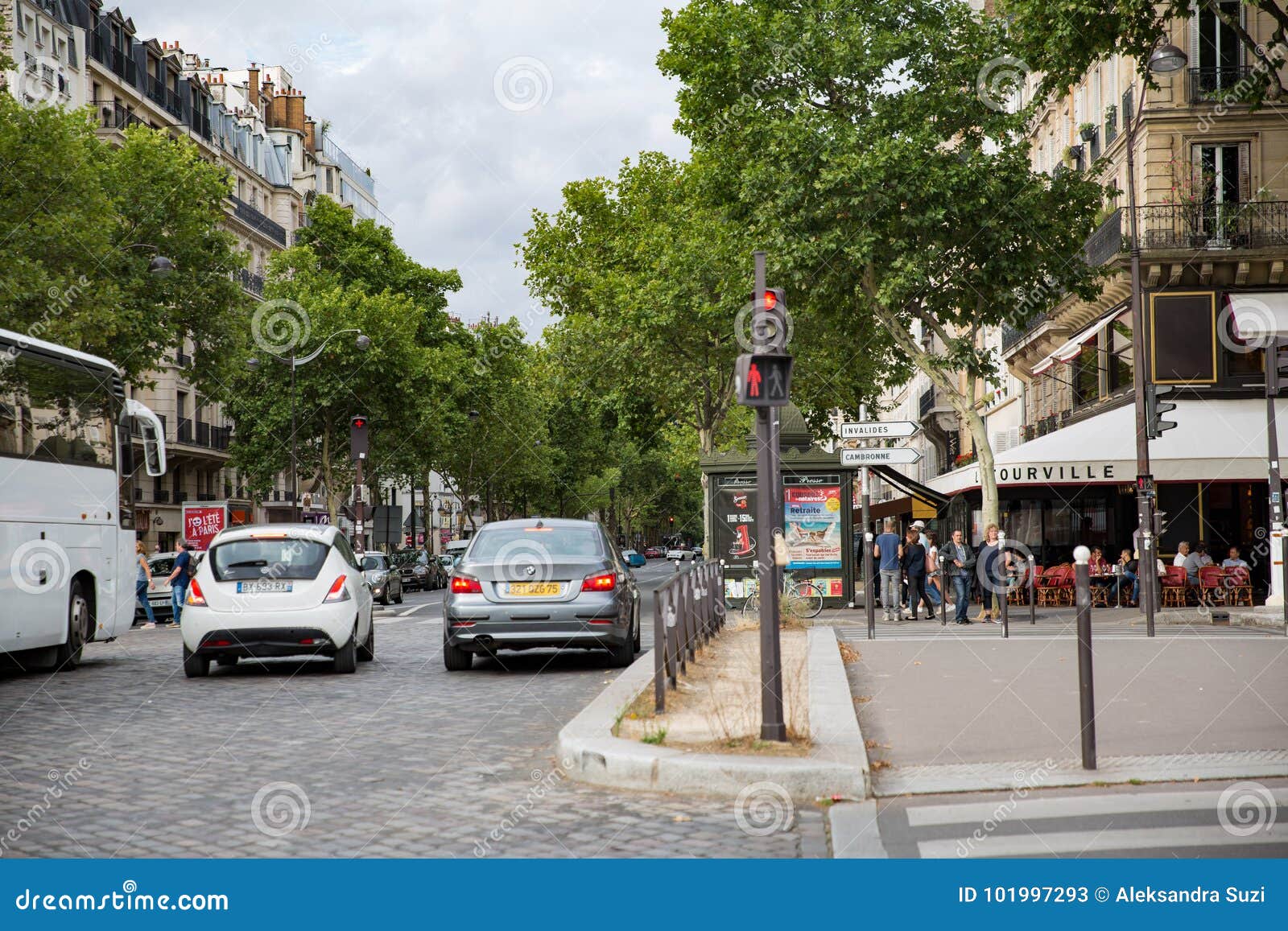 Ruas de Paris foto de stock editorial. Imagem de cidade - 101997293