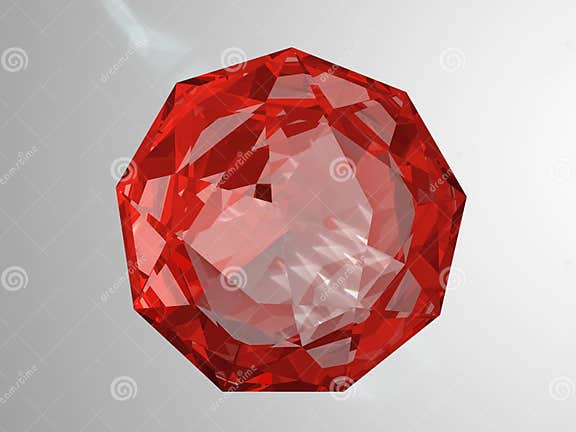 Rubí stock de ilustración. Ilustración de wallpaper, regalo - 17317198