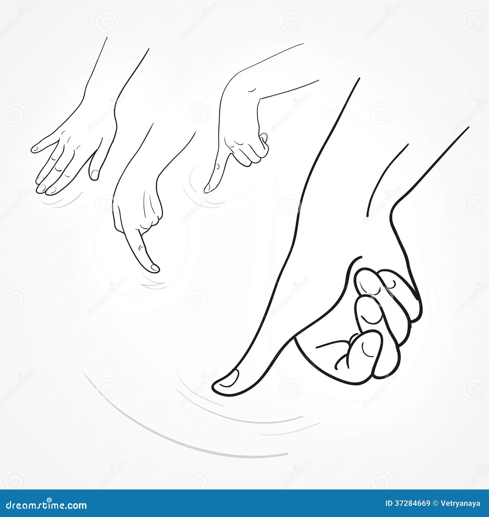 Rub hands icon stock vector. Illustration of icons, click - 37284669