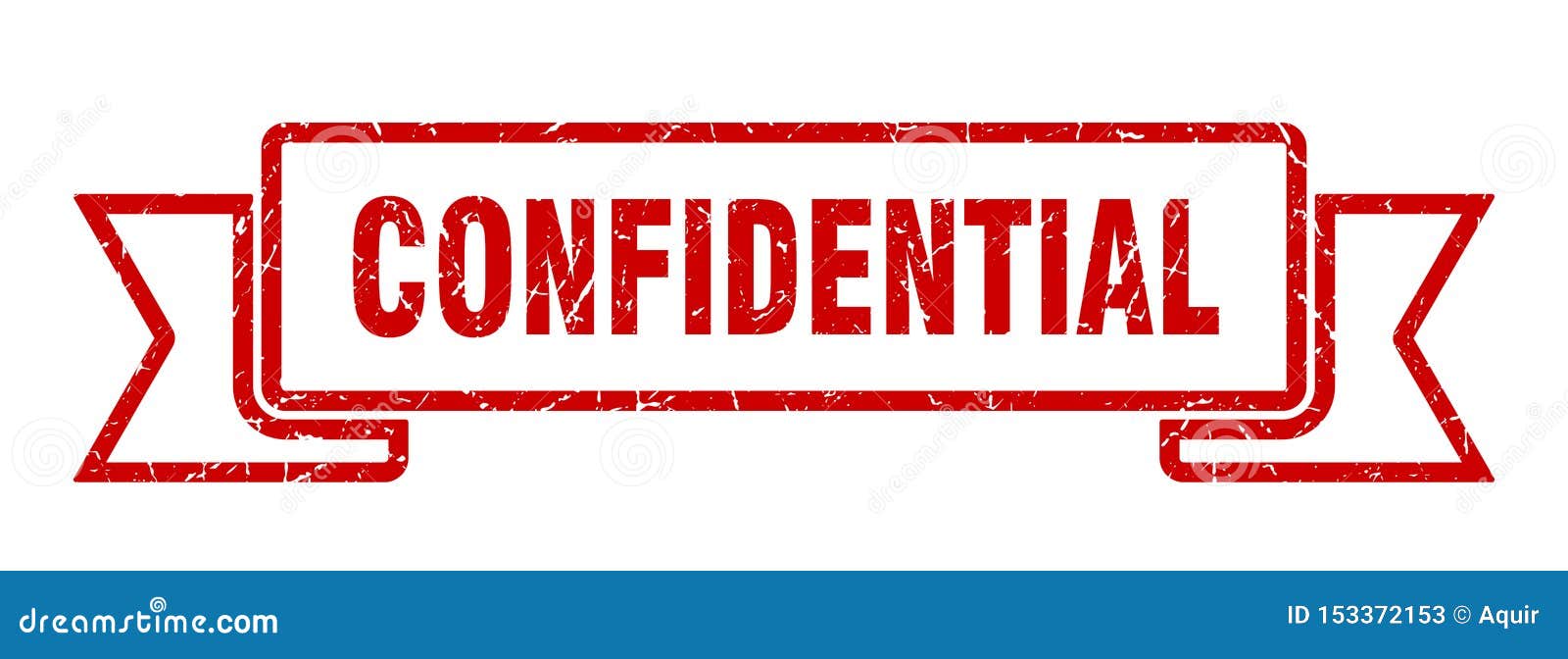 Ruban confidentiel illustration de vecteur. Illustration du étiquette ...