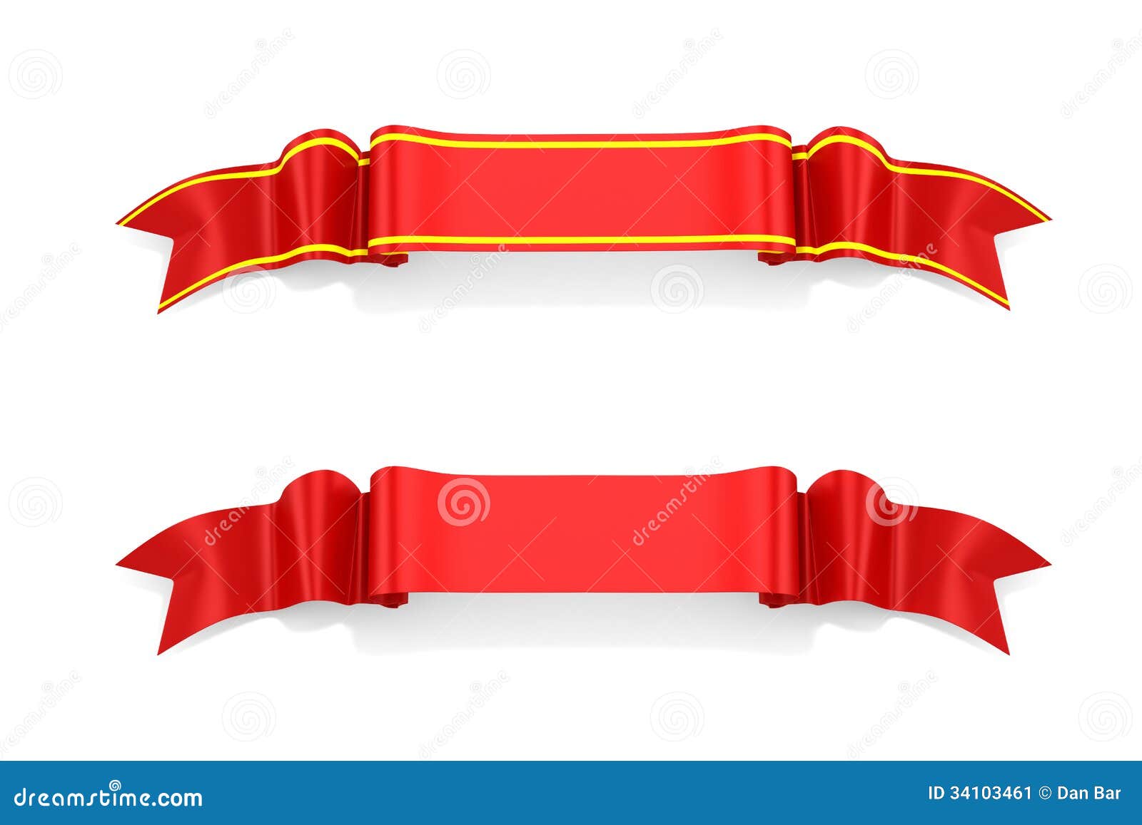 Ruban 3d illustration stock. Illustration du fête, enroulé - 34103461