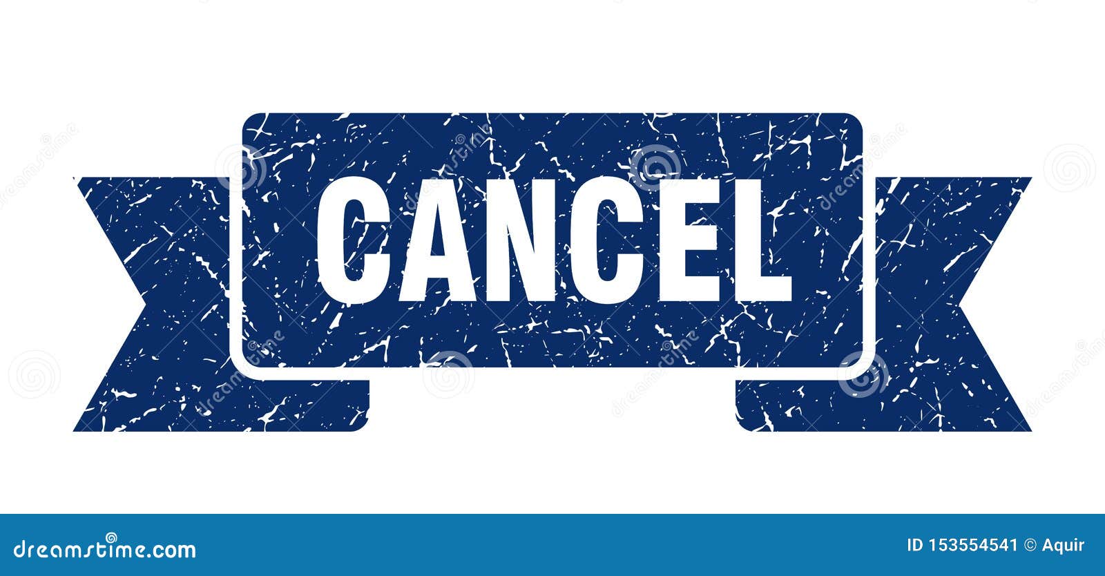 Ruban d'annulation illustration de vecteur. Illustration du descripteur ...