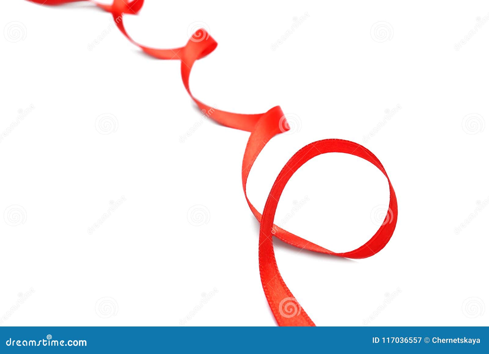 Ruban Rouge Simple Sur Le Fond Blanc, Image stock - Image du créateur ...