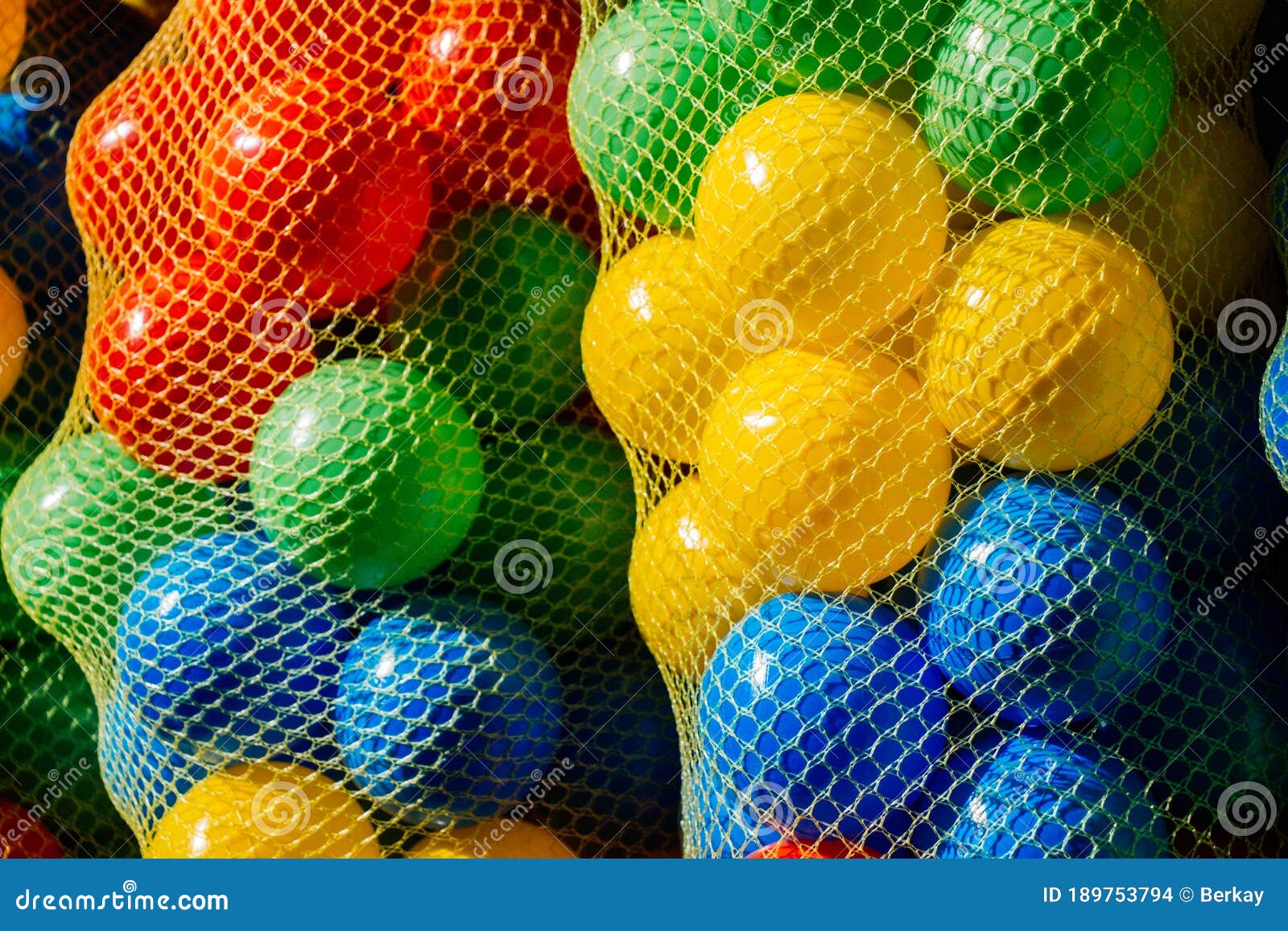 Rubber Ball of Various Color. Colorful Plastic Balls Stock Photo ...