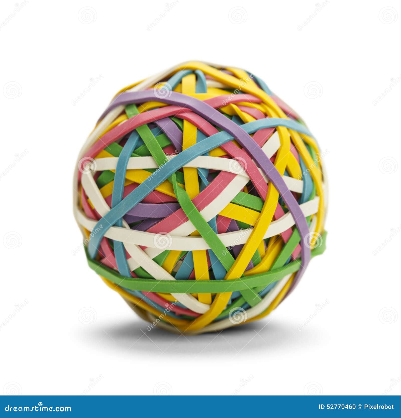 Rubber Band Ball stock photo. Image of color, background - 52770460