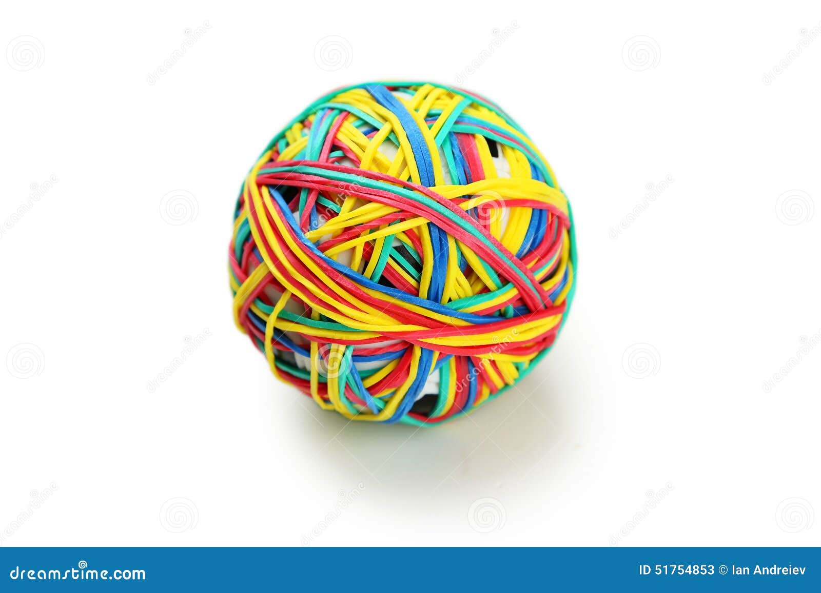 Rubber band ball stock image. Image of stationery, business - 51754853