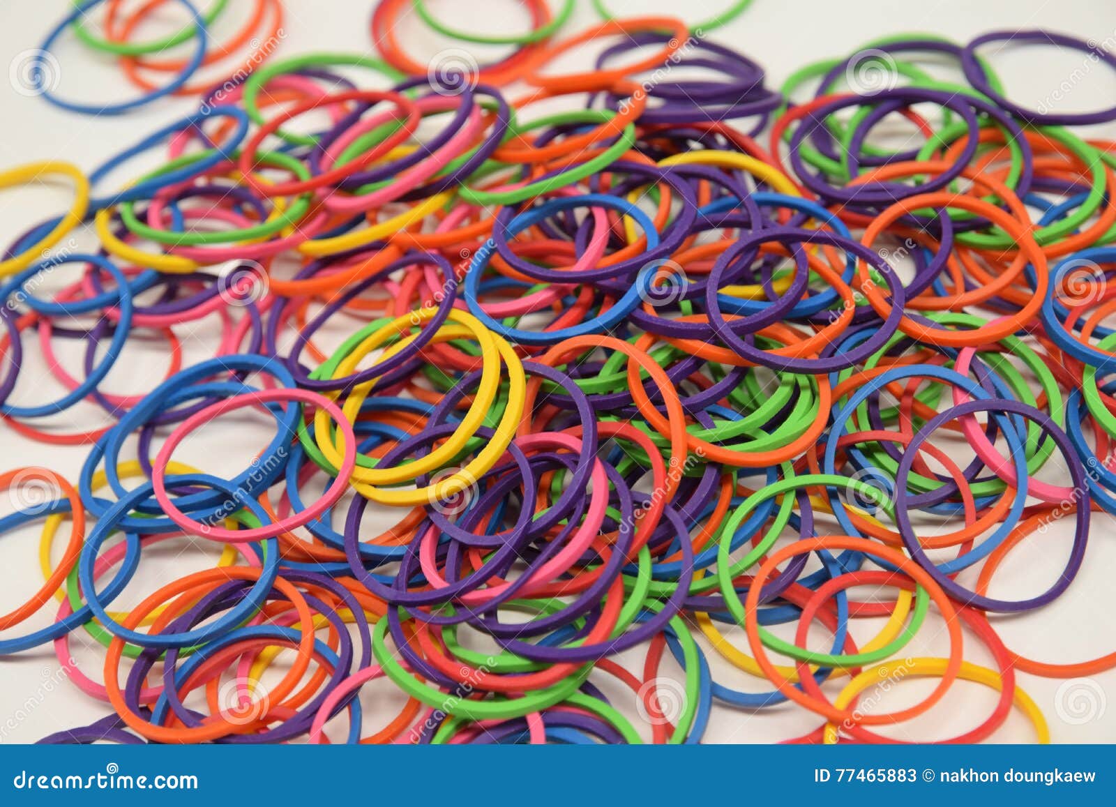 Rubber band stock image. Image of natural, colorful, background - 77465883