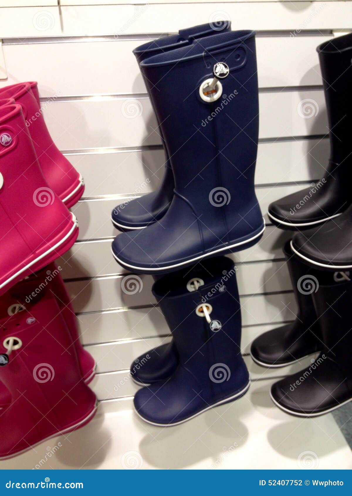 Rubber boots editorial photography. Image of horizontal - 52407752