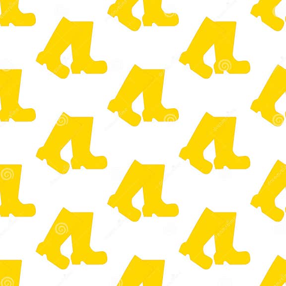 Rubber boots pattern stock vector. Illustration of waterproof - 94218534