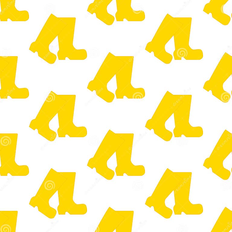 Rubber boots pattern stock vector. Illustration of waterproof - 94218534