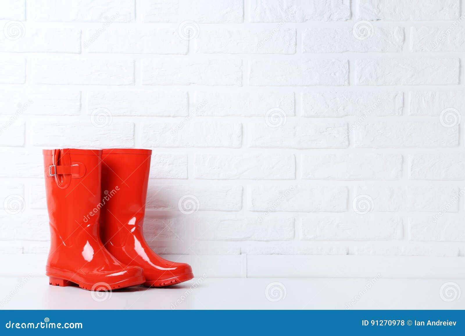 Rubber boots stock photo. Image of plastic, galoshes - 91270978
