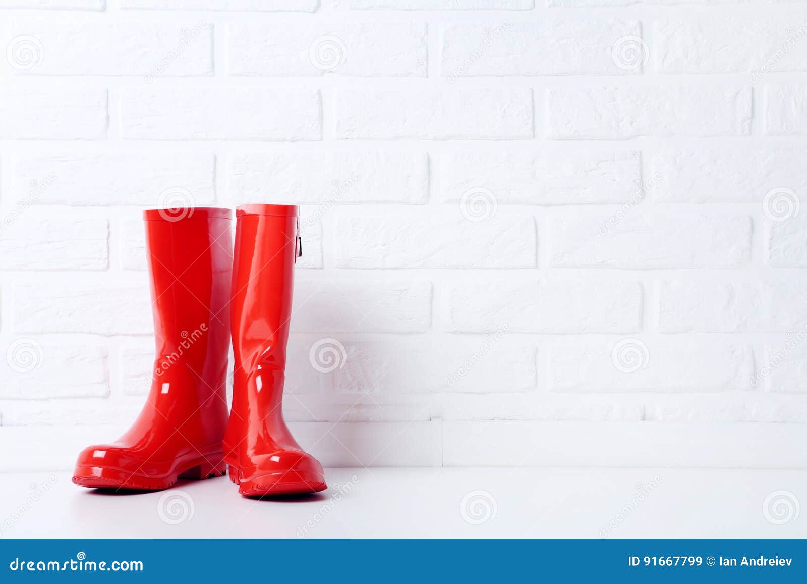 Rubber boots stock image. Image of rain, wear, gardening - 91667799
