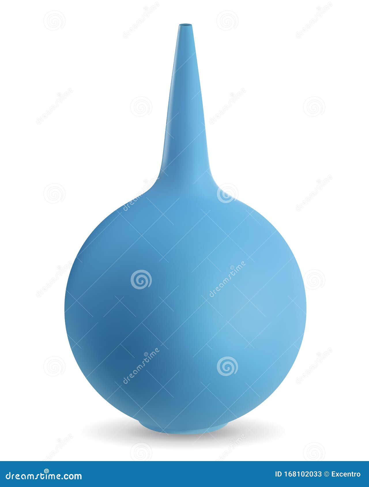 Rubber bulb stock vector. Illustration of aspirator - 168102033