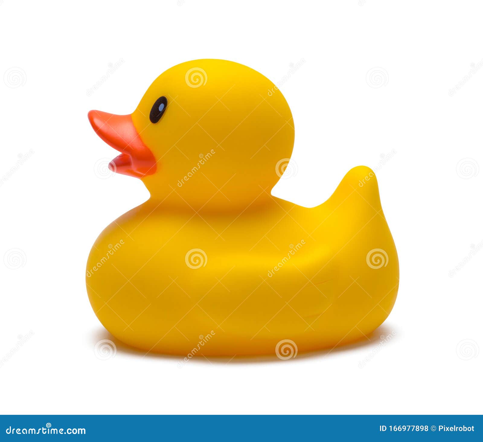 Rubber Duck Side View stock photo. Image of plastic - 166977898