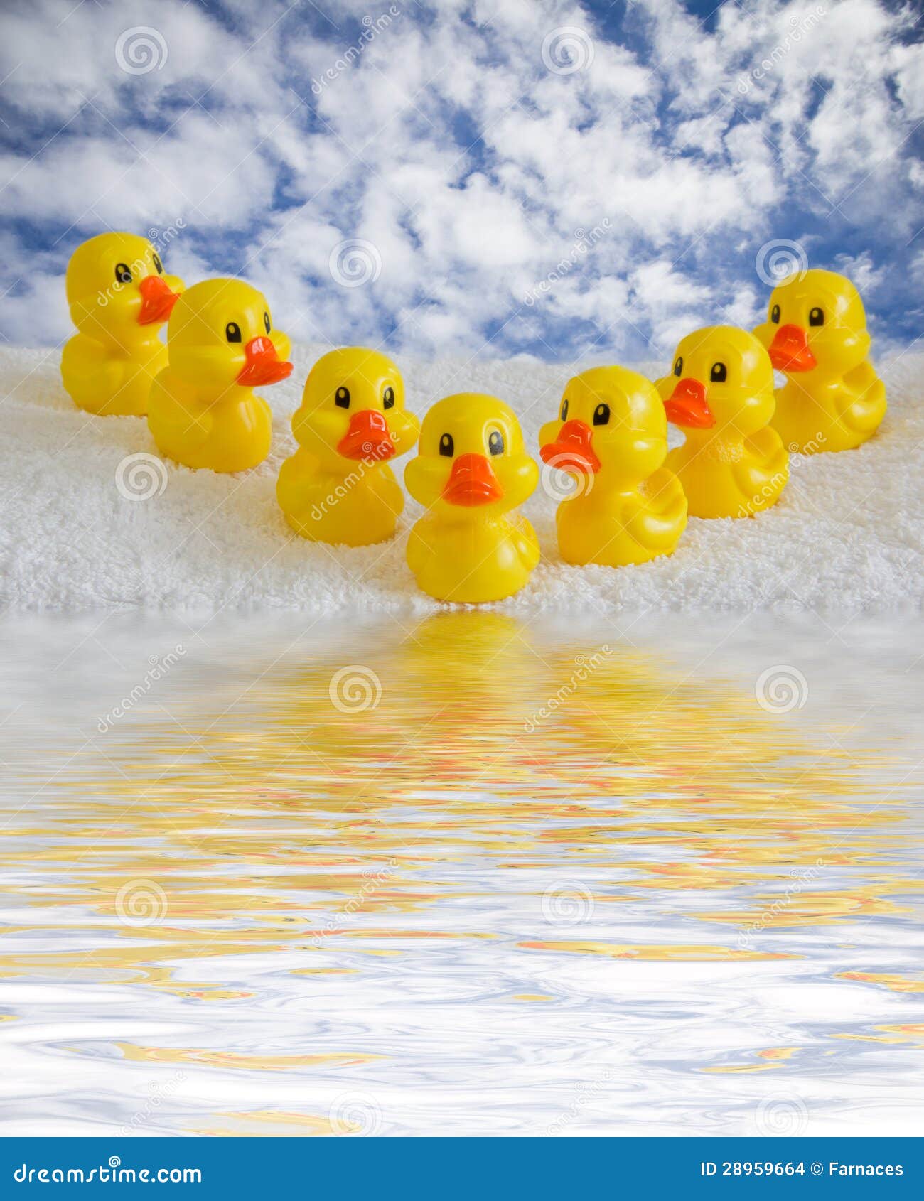 Rubber ducklings stock photo. Image of rubber, happy - 28959664