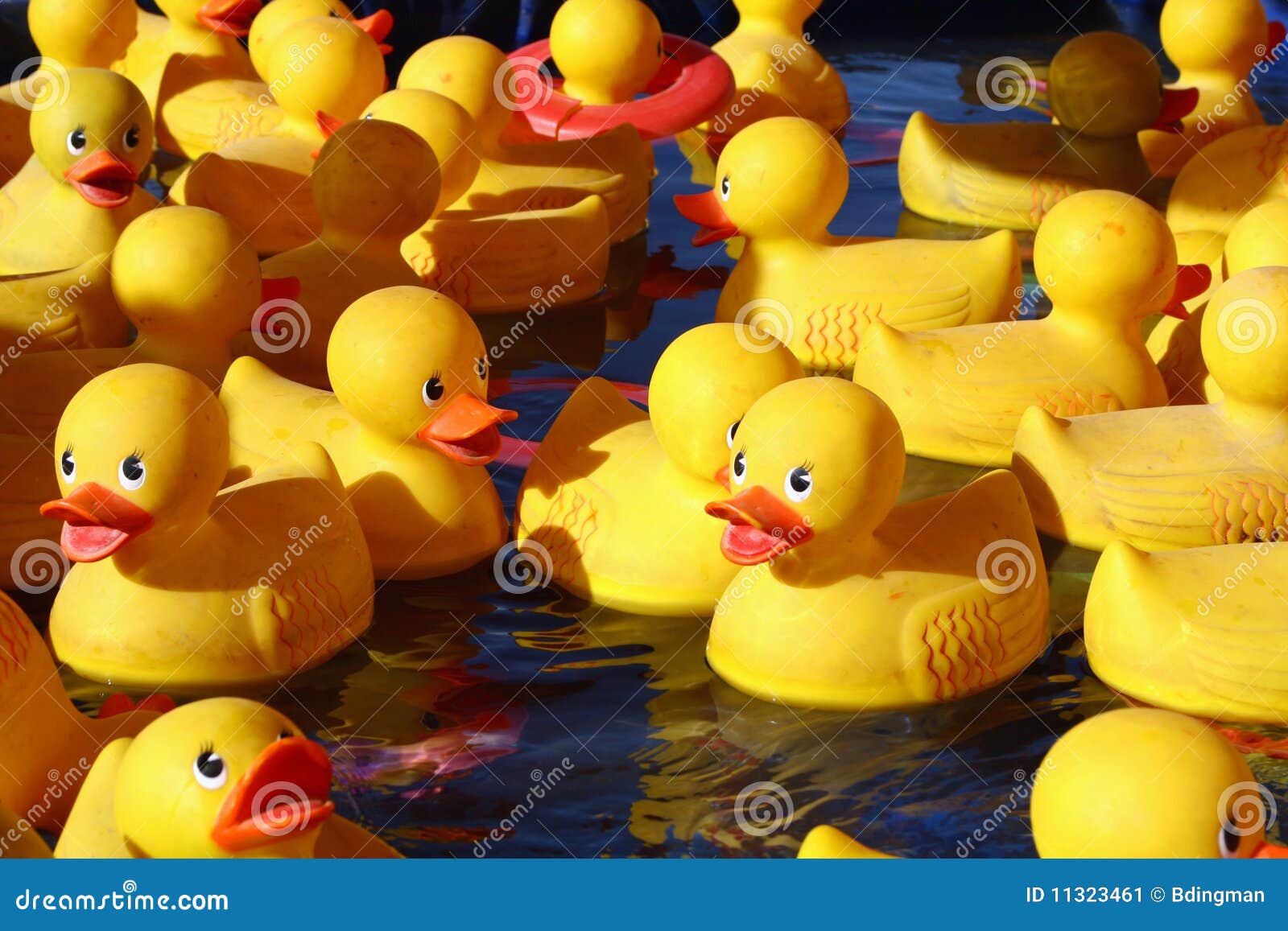 Rubber Ducks In A Tub Stock Photo | CartoonDealer.com #3294510