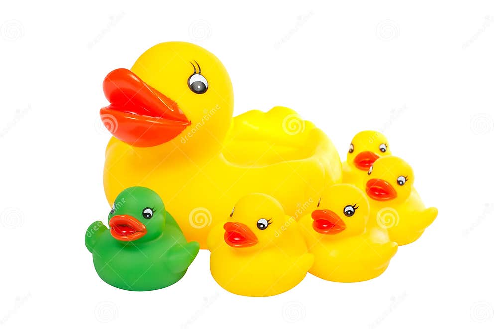 Rubber ducks stock photo. Image of align, family, conceptual - 1749506