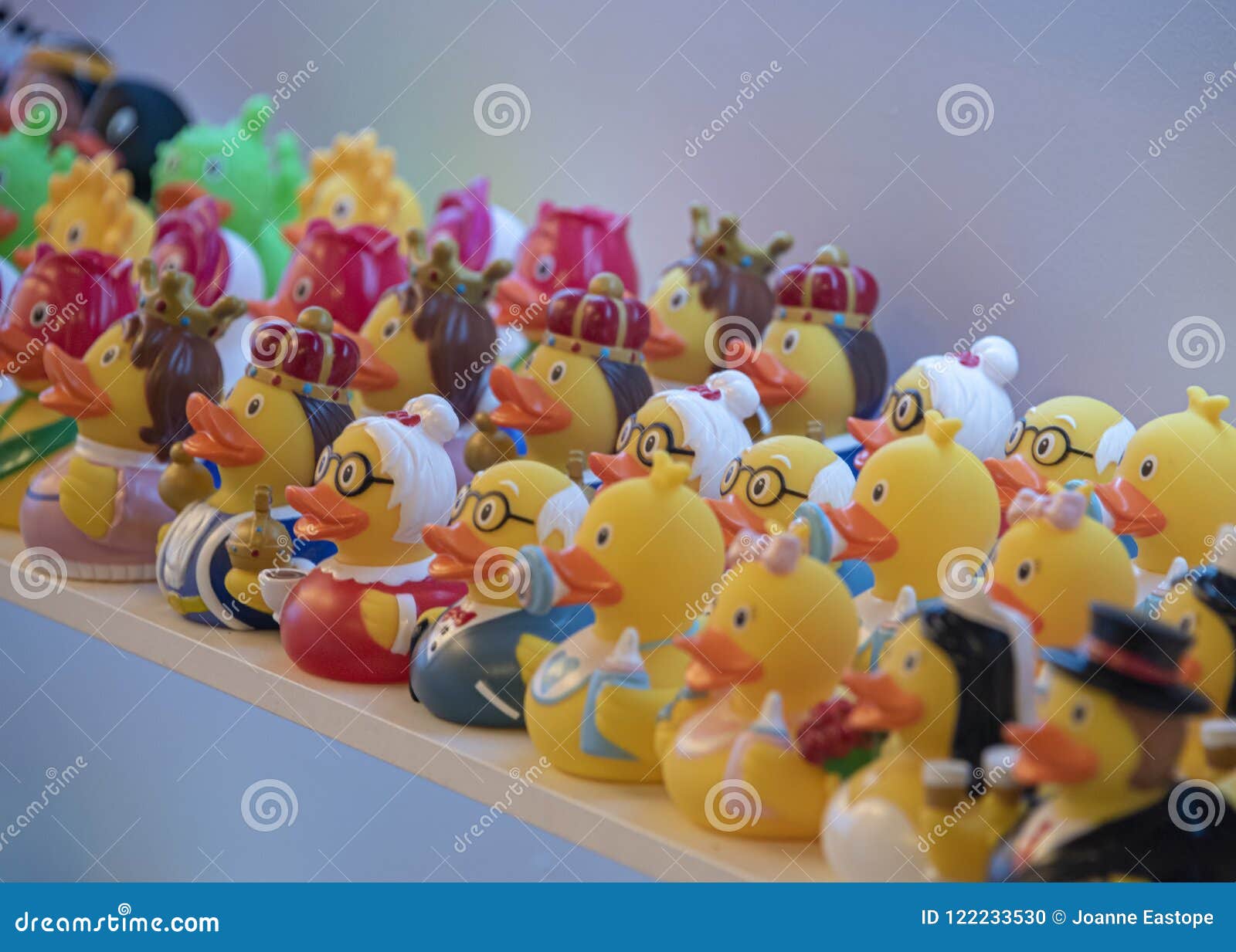 Rubber Ducks with a Difference. Stock Photo - Image of duckling ...