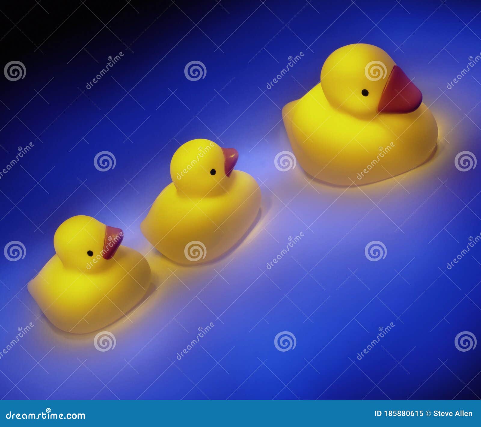 Three Rubber Ducks Royalty-Free Stock Photo | CartoonDealer.com #43630713