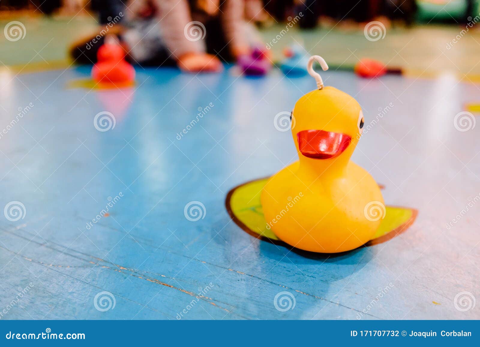 Rubber Ducks To Play in a Game of Skill and Strategy Development Stock ...