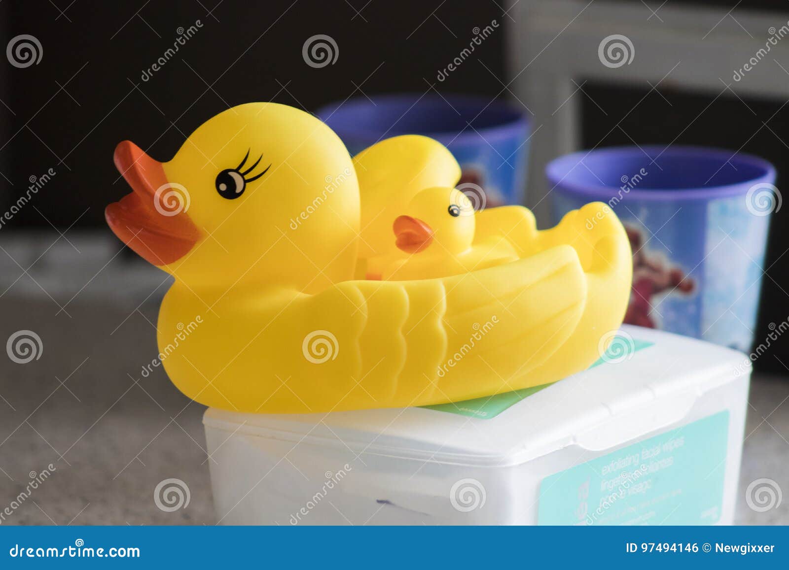 Rubber Ducks stock photo. Image of ducks, cute, ducklings - 97494146