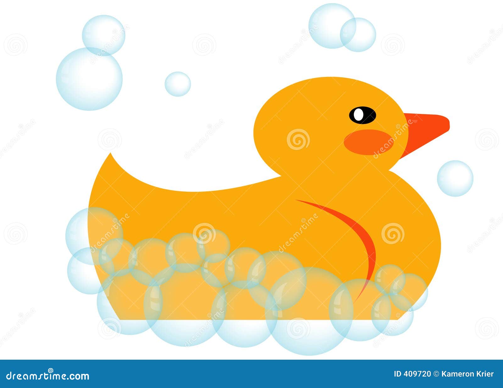 Rubber Ducky Vector Illustration | CartoonDealer.com #20509872