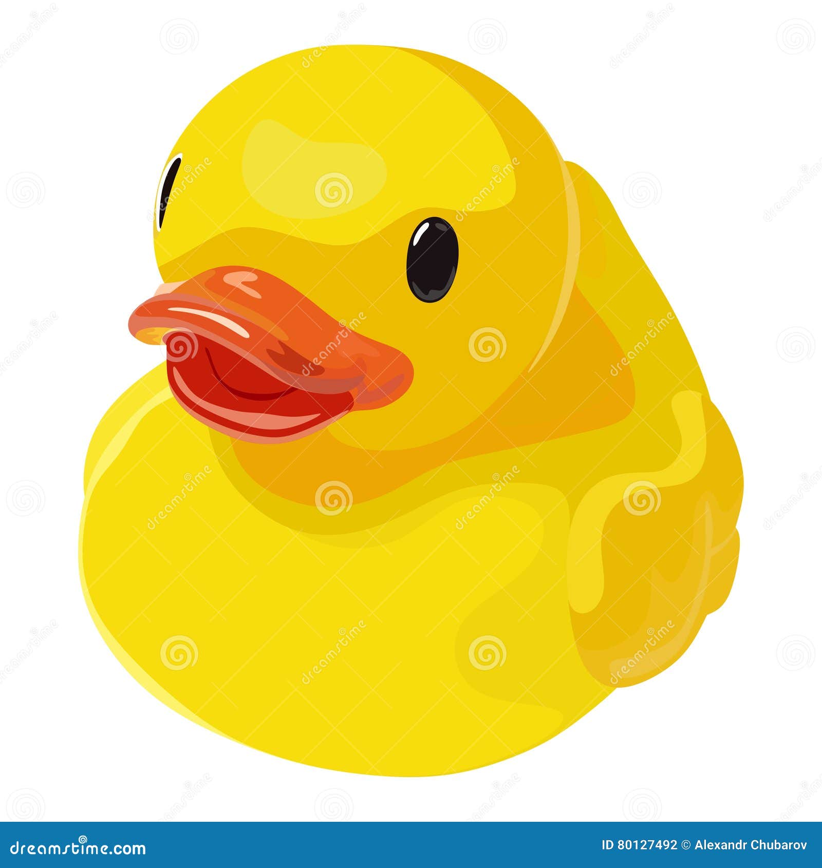 Rubber Ducky Texture Vector Illustration | CartoonDealer.com #171772738