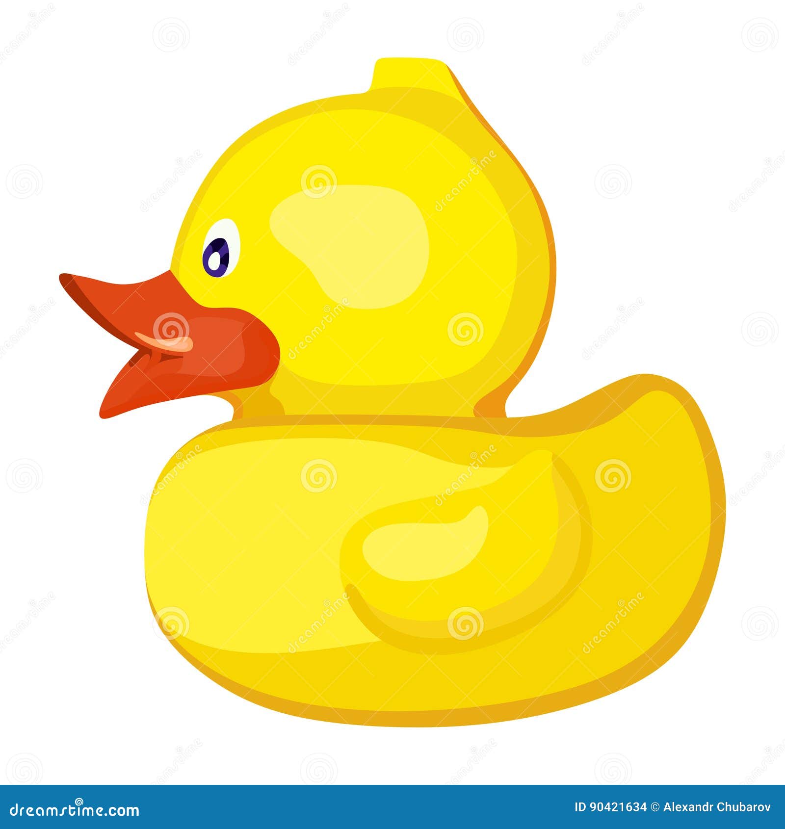 Rubber Ducky Texture Vector Illustration | CartoonDealer.com #171772738