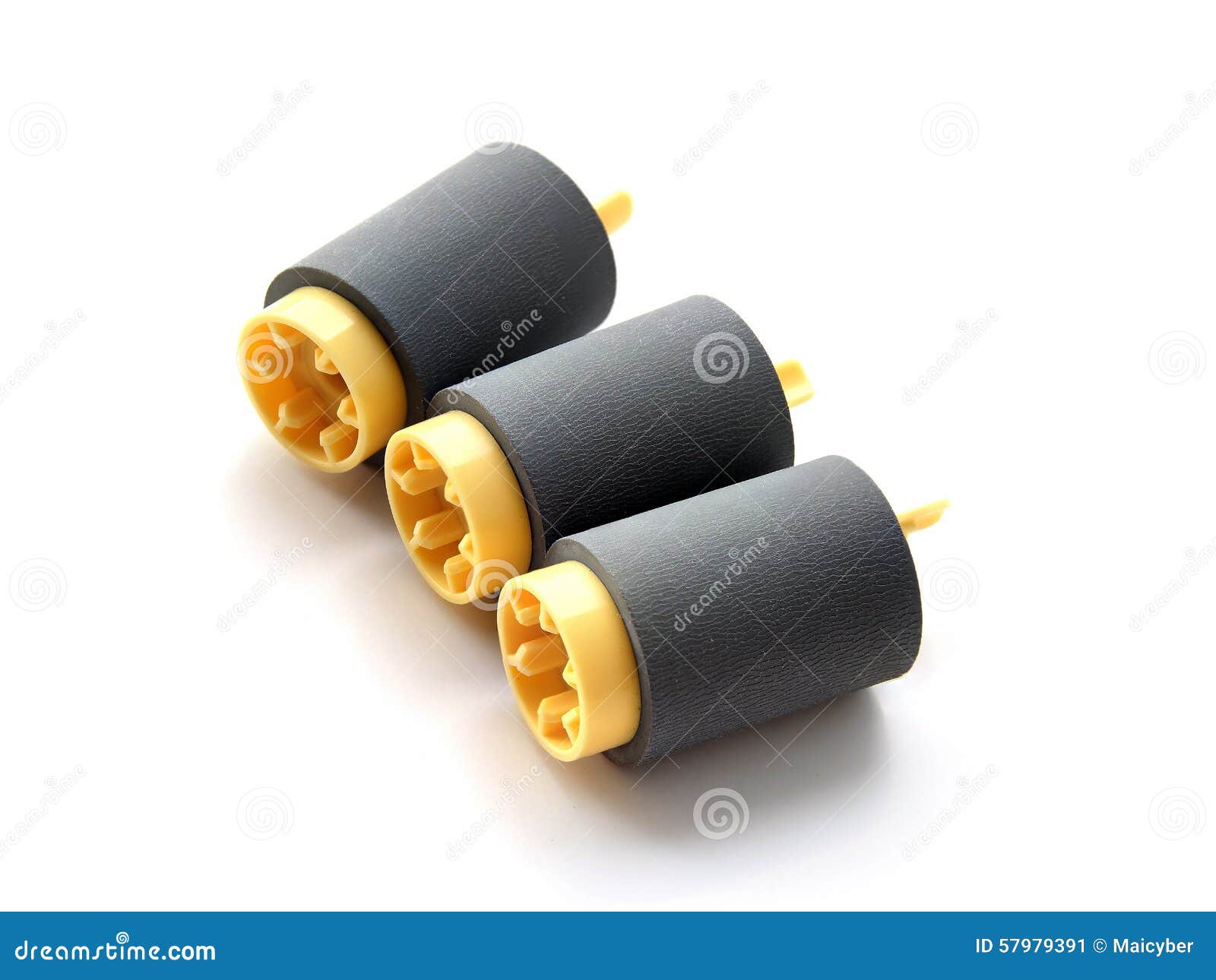 Rubber Feed Roll for Paper Feed Stock Image - Image of feed, copy: 57979391
