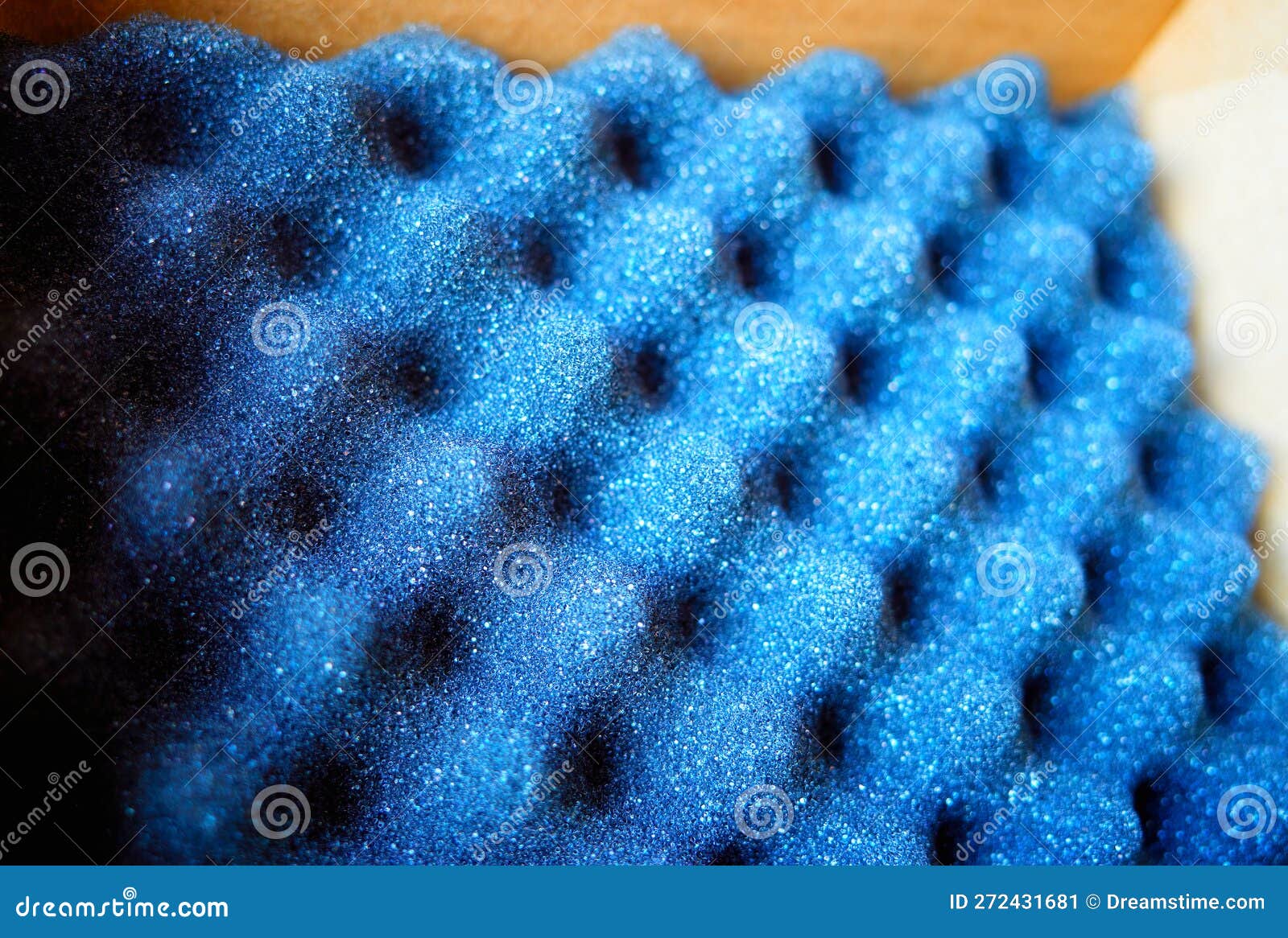 Rubber Foam in Empty Mail Box Background Stock Image - Image of element ...