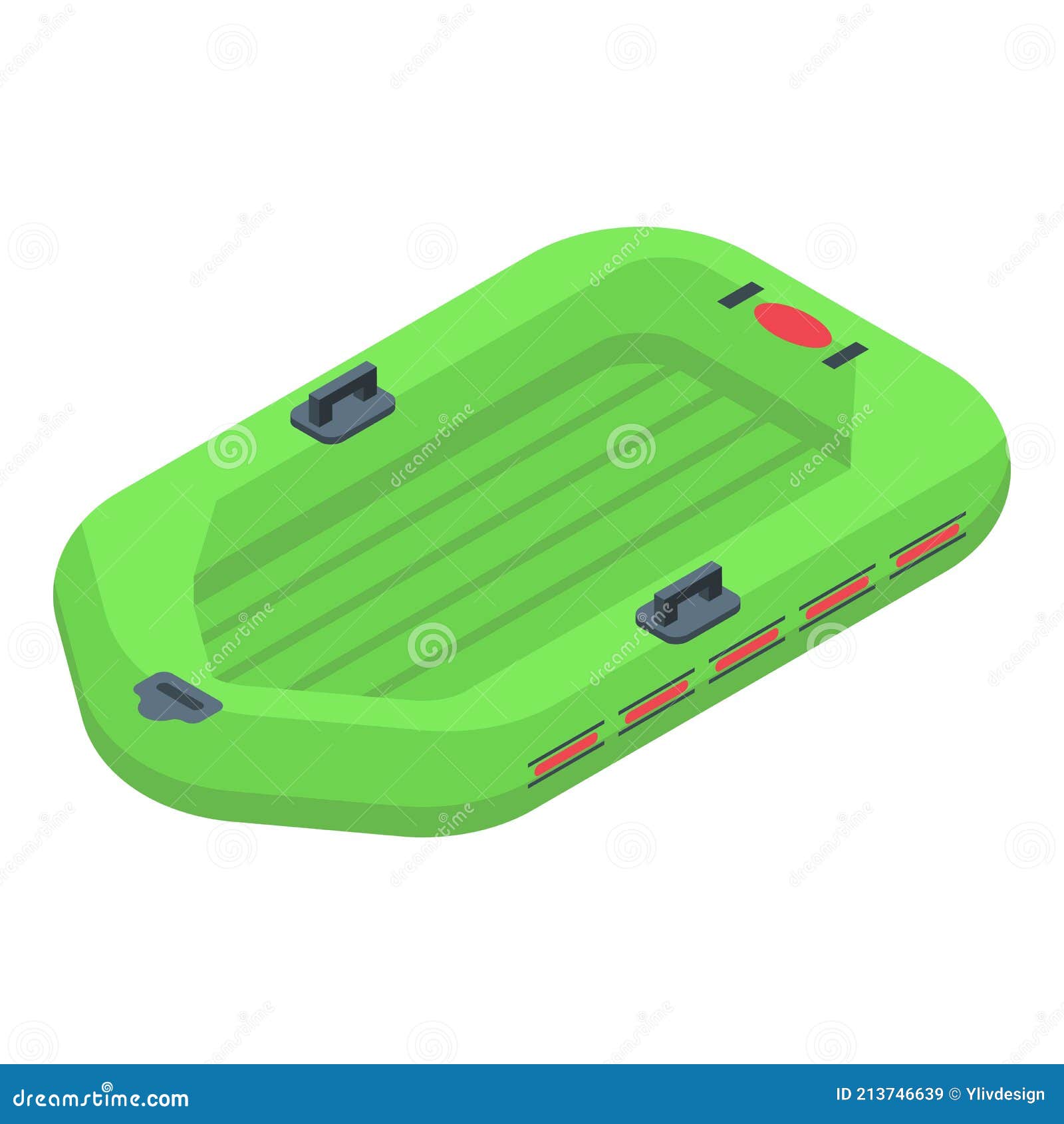 Rubber Green Boot Vector Icon Cartoon Illustration. | CartoonDealer.com ...