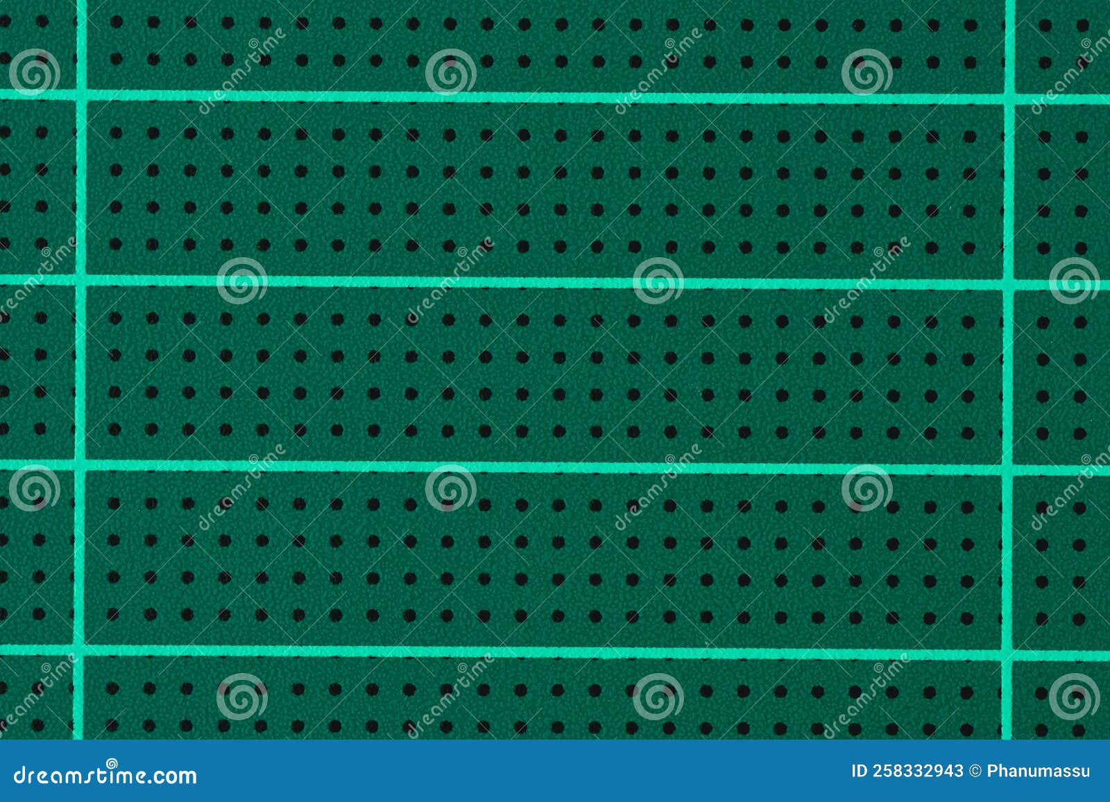 Rubber Green Cutting Mat Sheet with Grid Guide Line Scale Rectangle ...