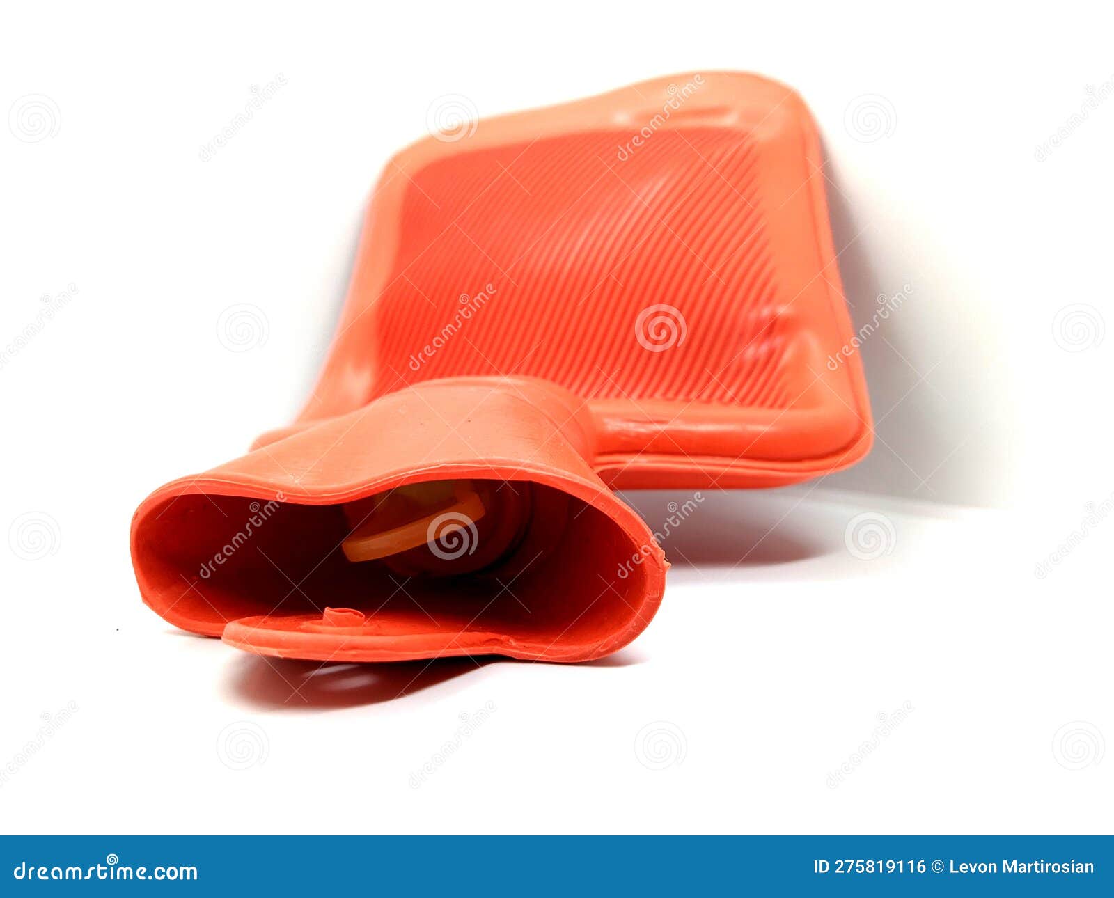 Rubber Heating Pad Isolated on White Background. Stock Photo - Image of ...