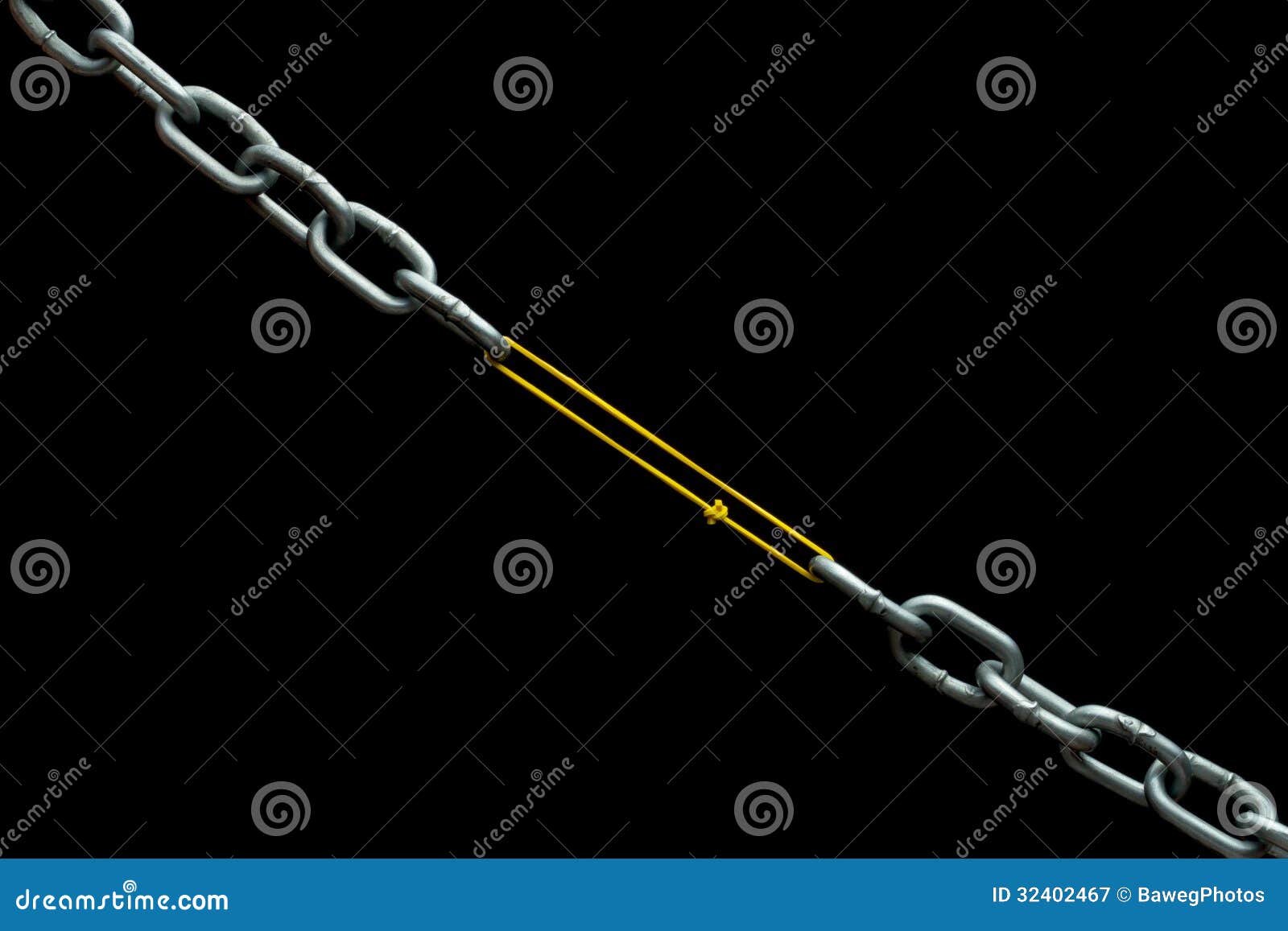 Rubber Holding Chain Together Stock Image - Image of hold, cohesion ...
