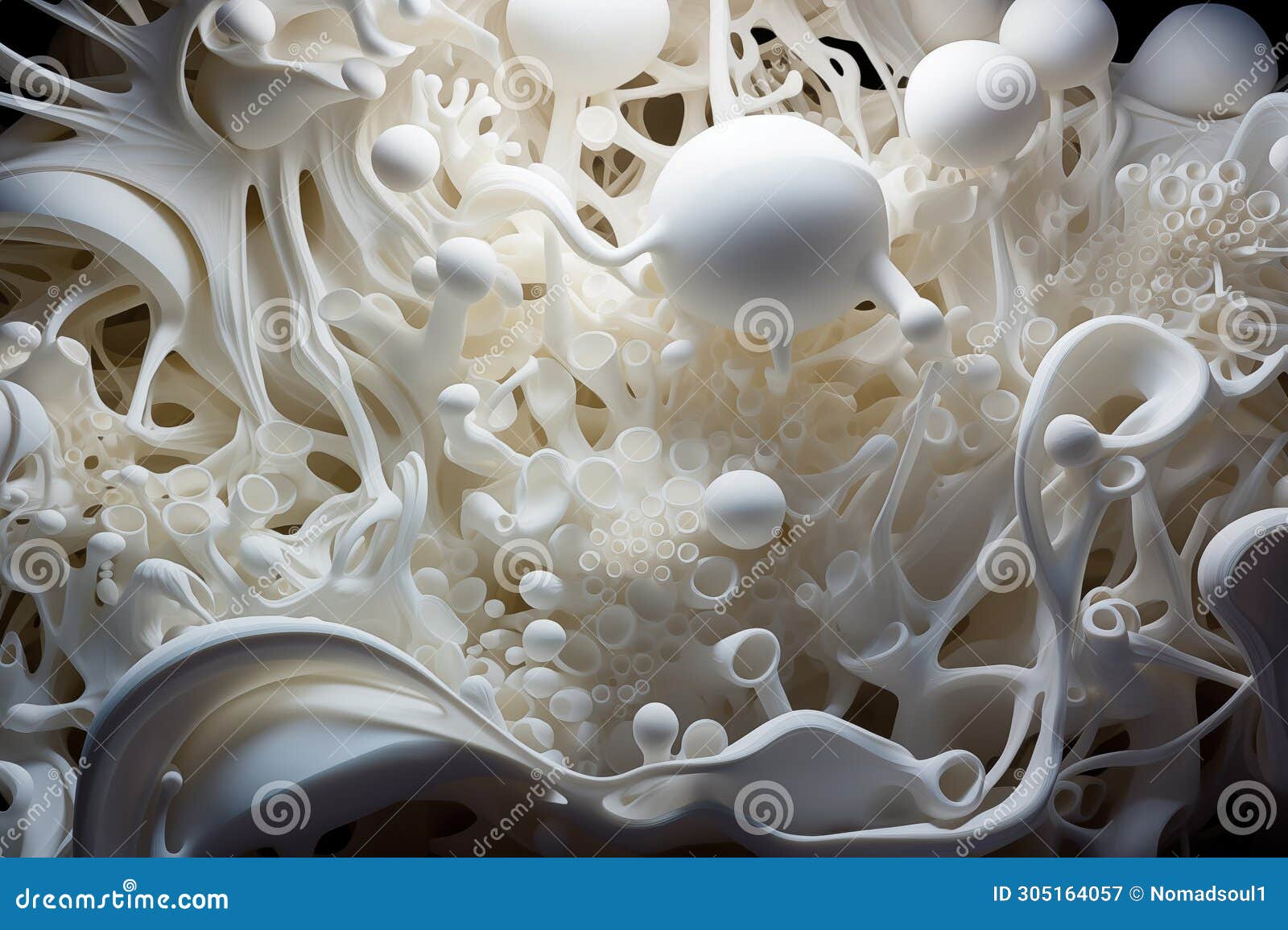 Rubber with Holes Macro Close-up. Generative AI Stock Image - Image of ...